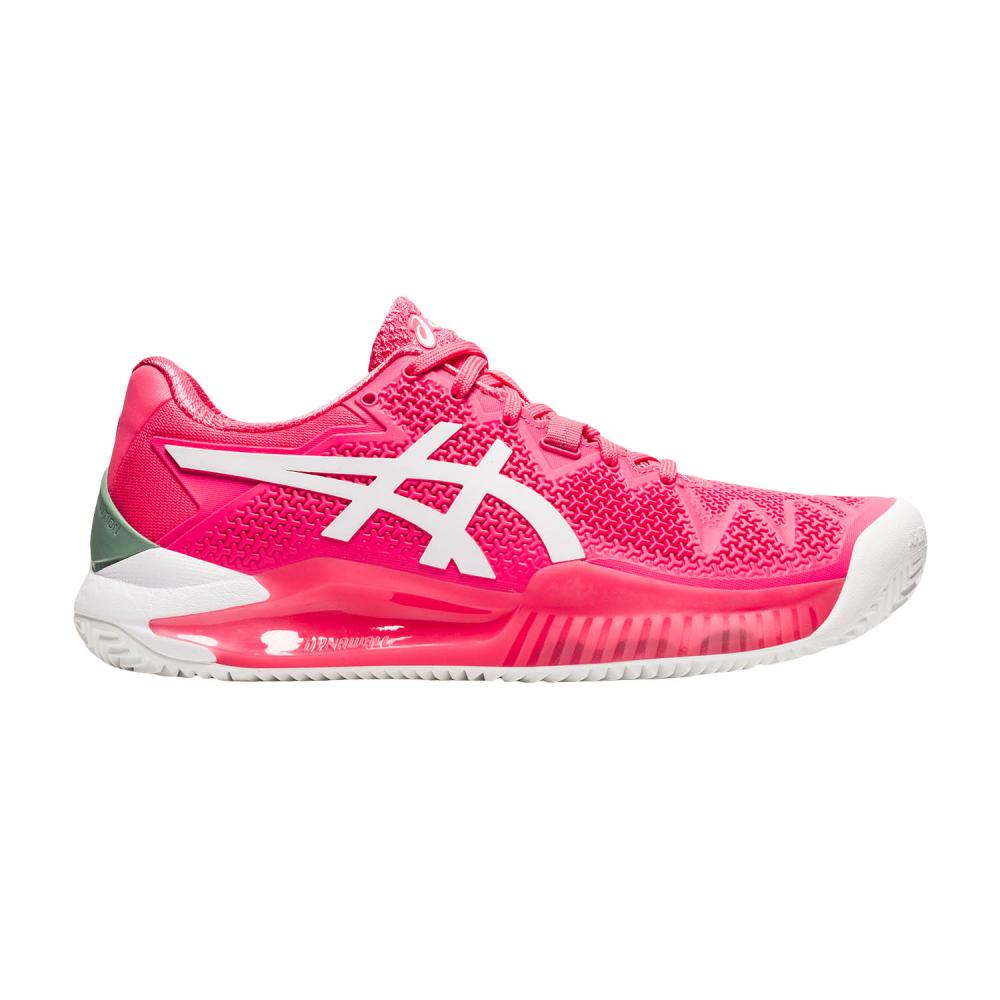 CALZADO ASICS GEL RESOLUTION 8 CLAY ELECTRIC RED/ WHITE 13 | Uliko Store
